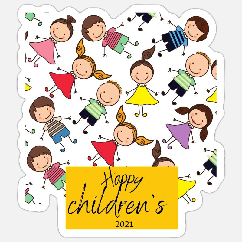Children's Day Stickers | Unique Designs | Spreadshirt