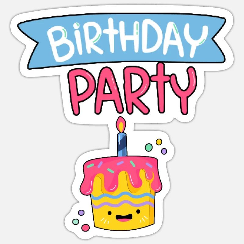 Happy Birthday Stickers | Unique Designs | Spreadshirt