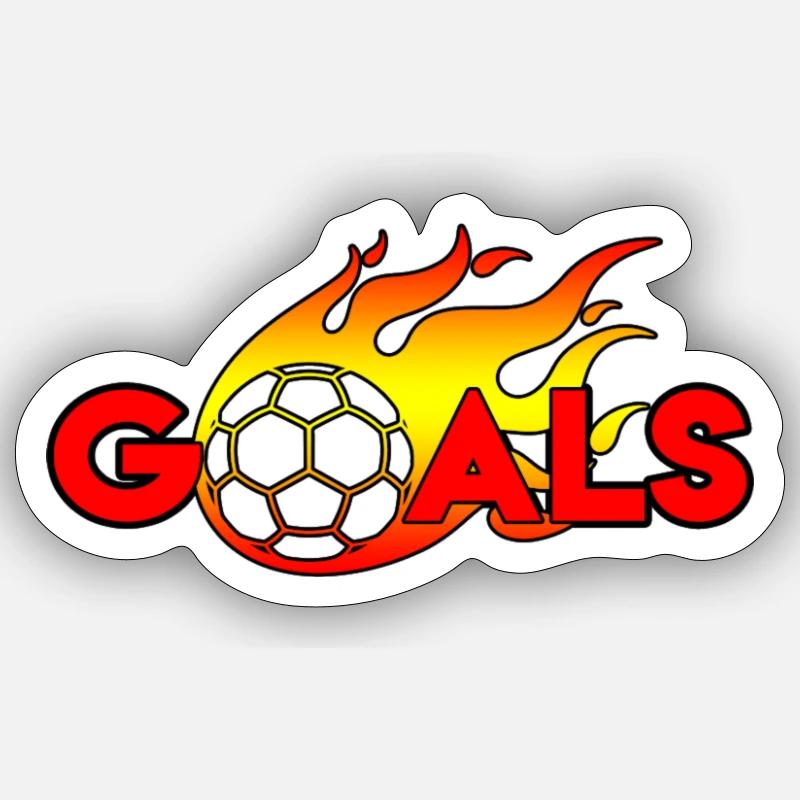 Soccer Goal Stickers | Unique Designs | Spreadshirt
