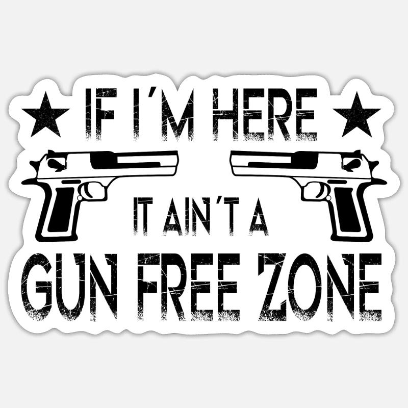 Guns Stickers | Unique Designs | Spreadshirt