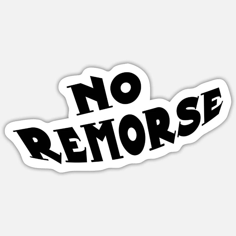 Remorse Stickers | Unique Designs | Spreadshirt