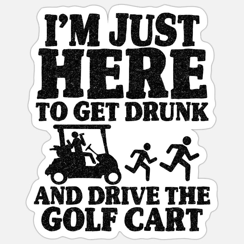 Golf Stickers | Unique Designs | Spreadshirt