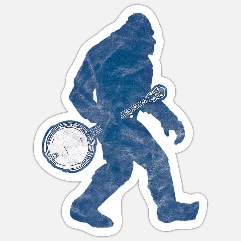 Banjo Stickers | Unique Designs | Spreadshirt