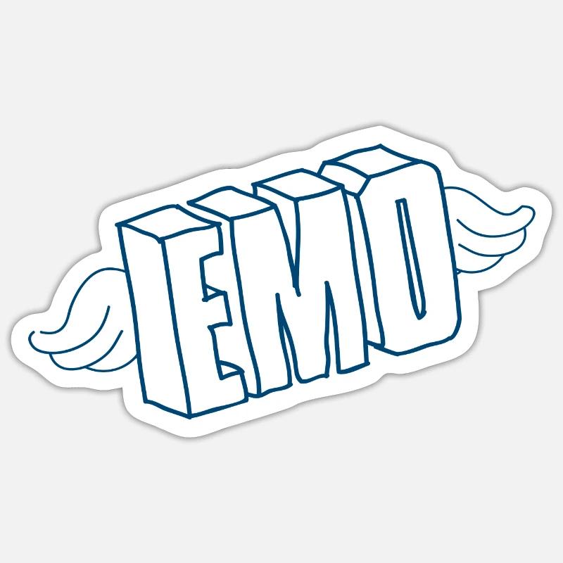 Emos Stickers | Unique Designs | Spreadshirt