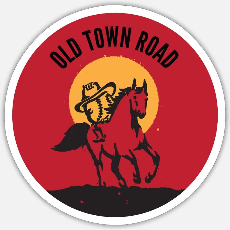 Old Town Stickers | Unique Designs | Spreadshirt