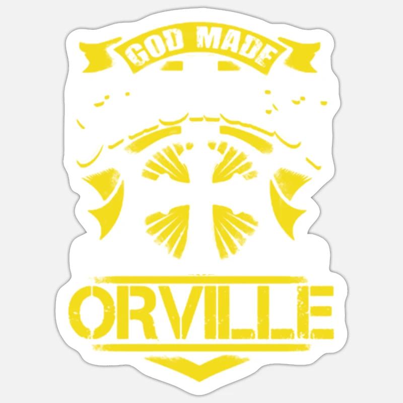Orville Stickers | Unique Designs | Spreadshirt
