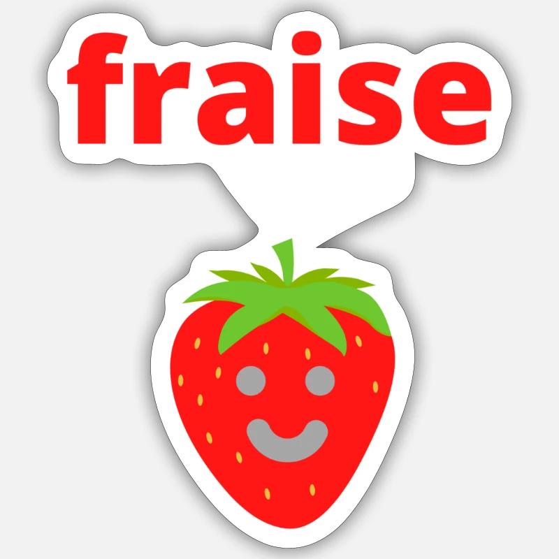 Fraise Stickers | Unique Designs | Spreadshirt