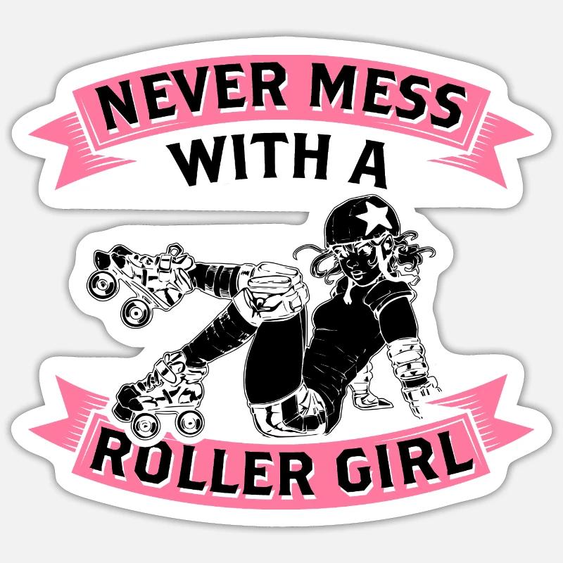 Roller-derby Stickers | Unique Designs | Spreadshirt