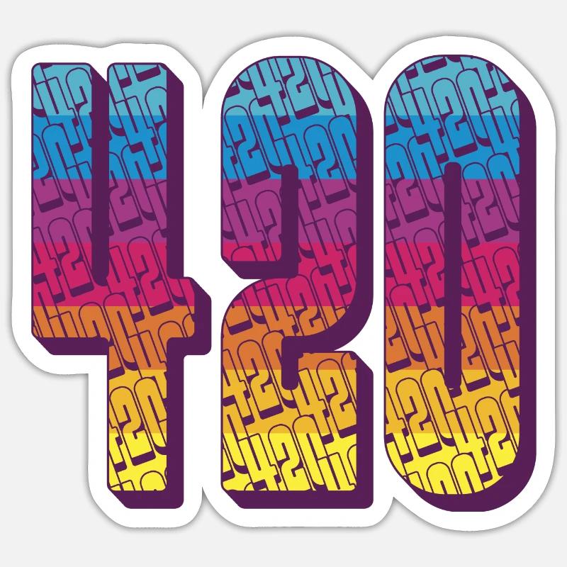 420s Stickers | Unique Designs | Spreadshirt