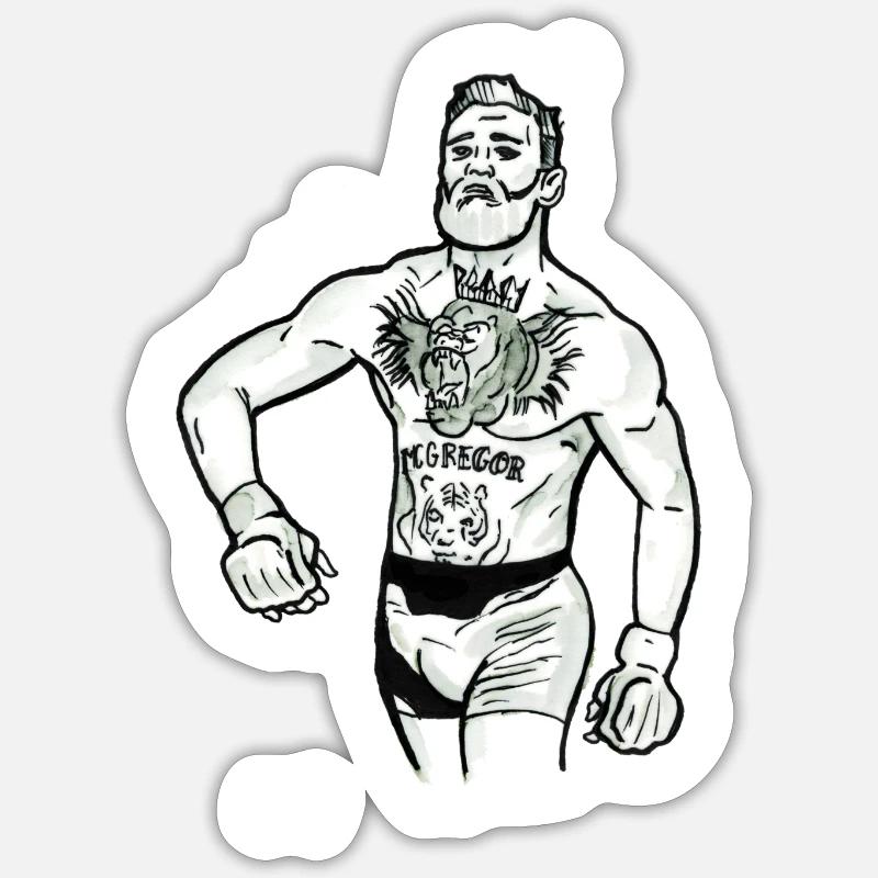 Conor-mcgregor Stickers | Unique Designs | Spreadshirt
