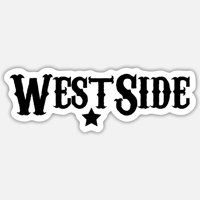 Westsider Stickers | Unique Designs | Spreadshirt