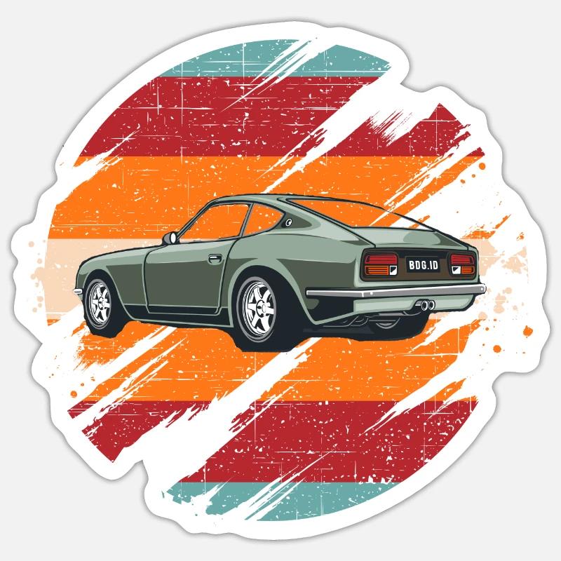 240z Stickers | Unique Designs | Spreadshirt
