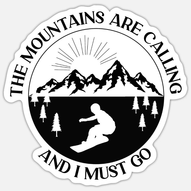 Snowboard Stickers | Unique Designs | Spreadshirt