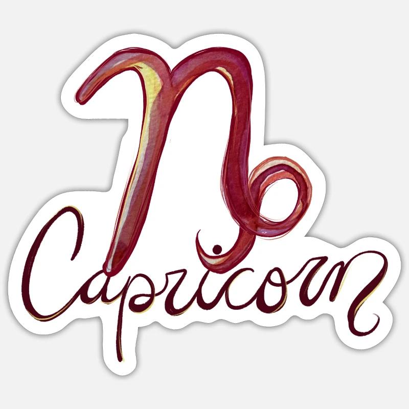 Capricorns Stickers | Unique Designs | Spreadshirt