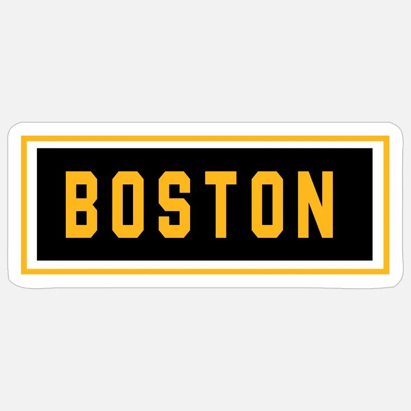 Bostons Stickers | Unique Designs | Spreadshirt