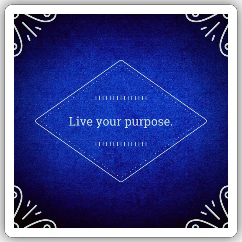 Purpose Stickers | Unique Designs | Spreadshirt
