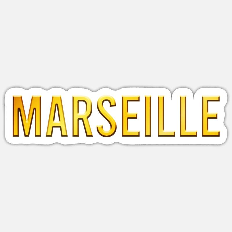 Marseille Stickers | Unique Designs | Spreadshirt