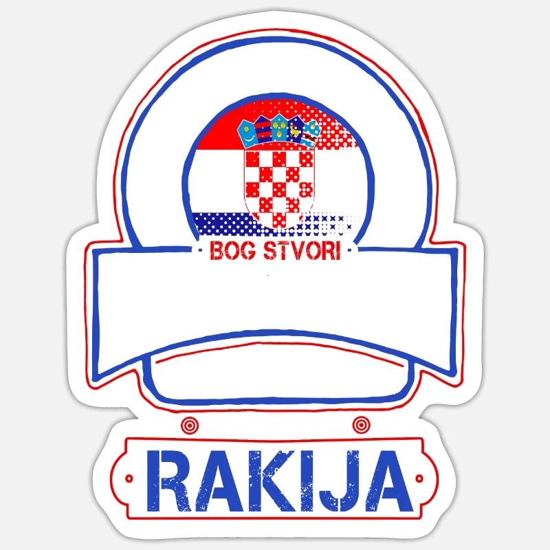 Rakija Stickers | Unique Designs | Spreadshirt