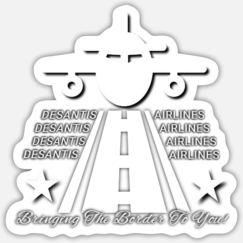 Airliner Stickers | Unique Designs | Spreadshirt