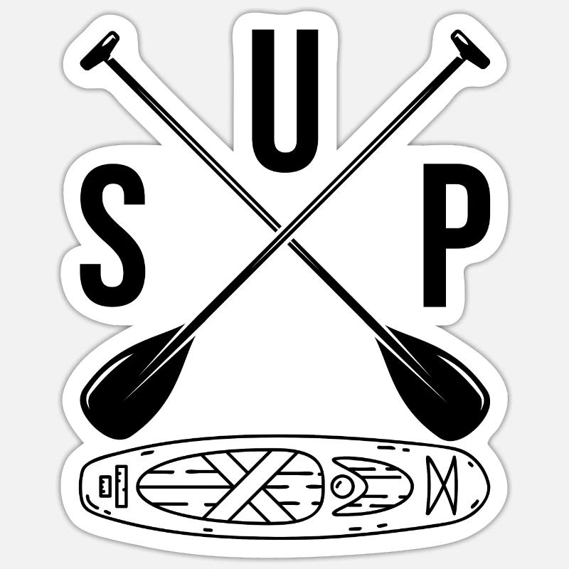 Sup-board Stickers | Unique Designs | Spreadshirt
