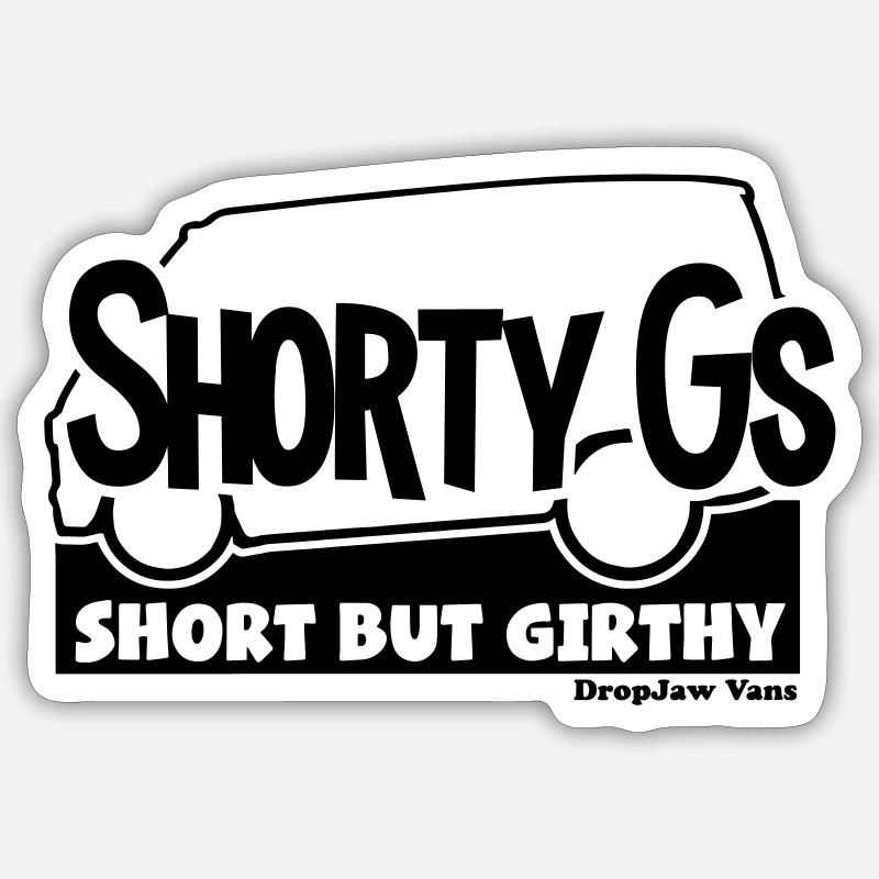 Shorty Stickers | Unique Designs | Spreadshirt