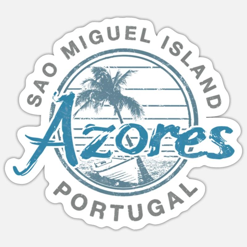 Azores Stickers | Unique Designs | Spreadshirt