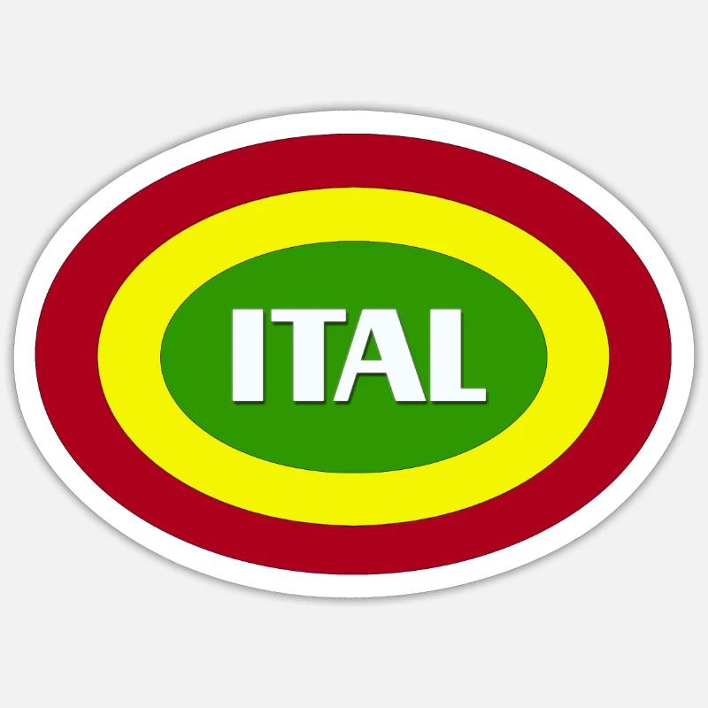 Italic Stickers | Unique Designs | Spreadshirt