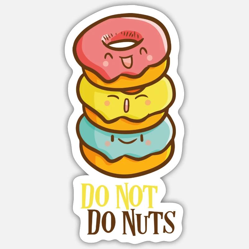 Do-nuts Stickers | Unique Designs | Spreadshirt