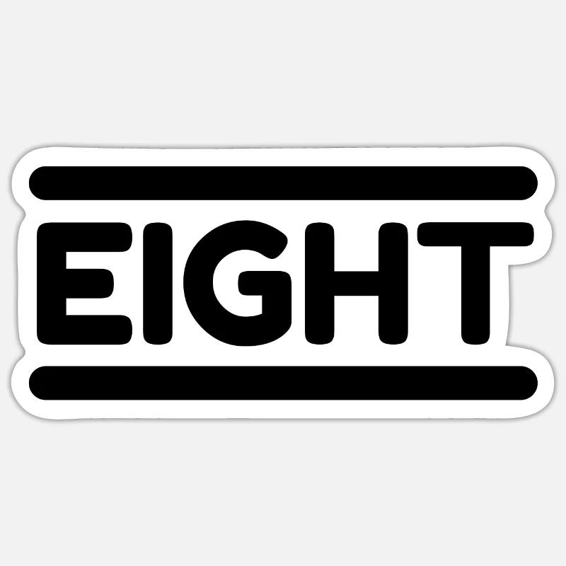 Eight Stickers | Unique Designs | Spreadshirt