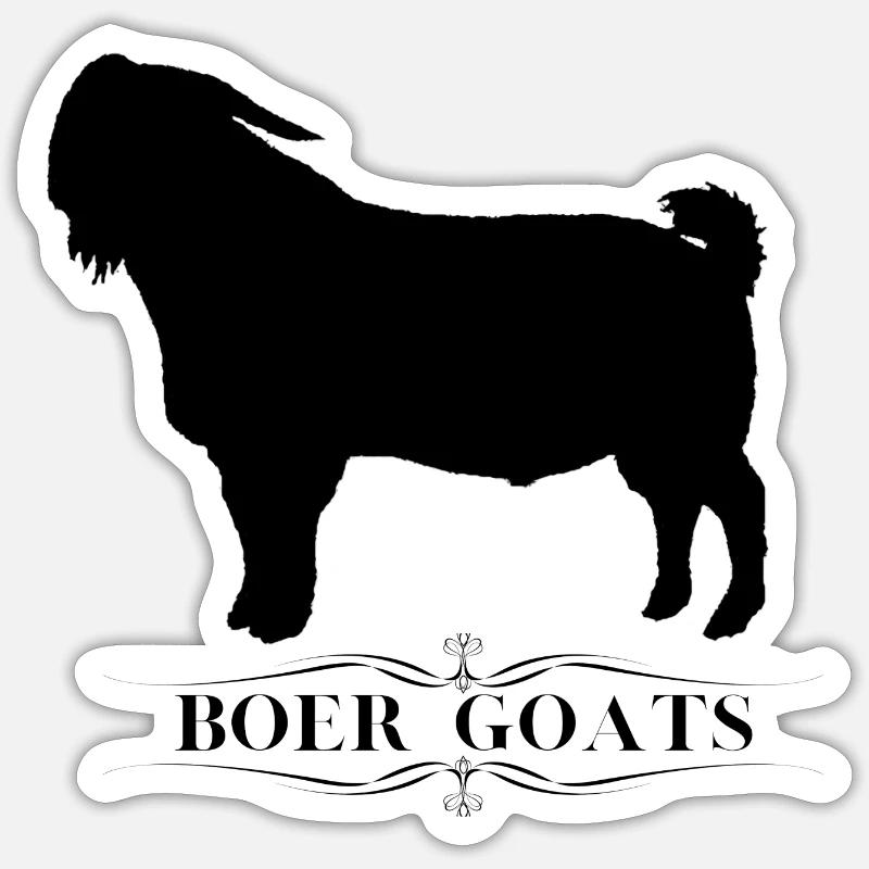 Boer Stickers | Unique Designs | Spreadshirt