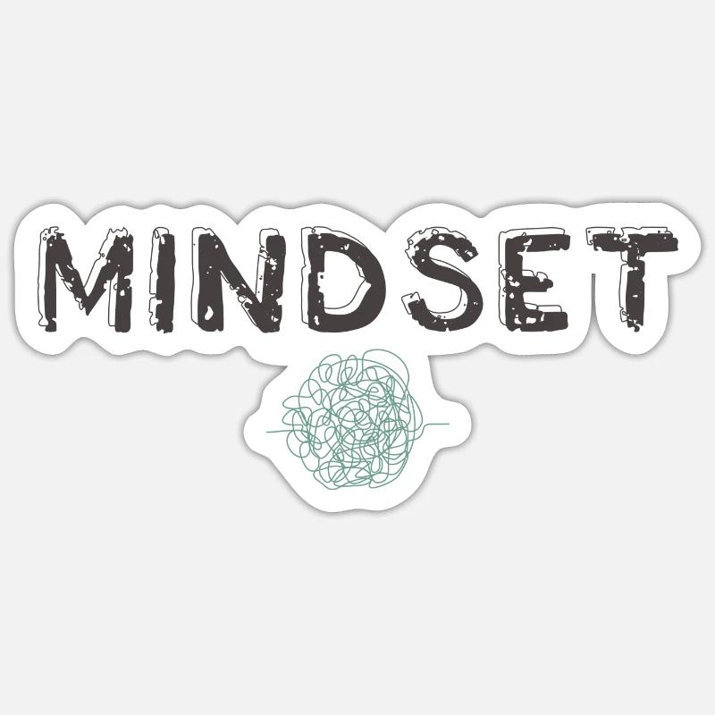 Mindsets Stickers | Unique Designs | Spreadshirt