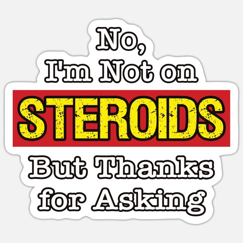 Anabolic Steroids Stickers | Unique Designs | Spreadshirt
