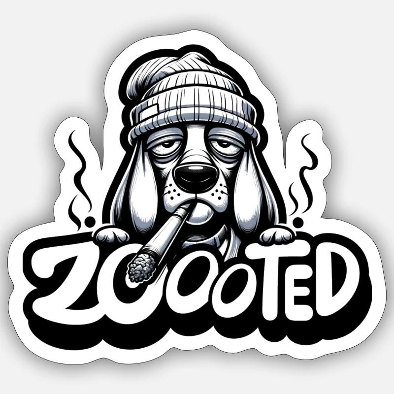 Zooted Stickers | Unique Designs | Spreadshirt