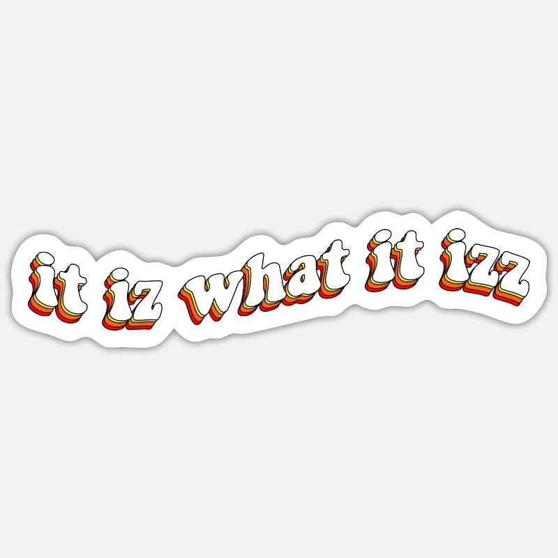 Iz Stickers | Unique Designs | Spreadshirt