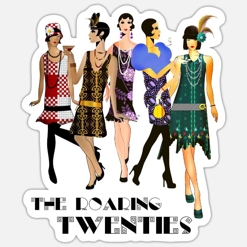 Flapper Stickers | Unique Designs | Spreadshirt