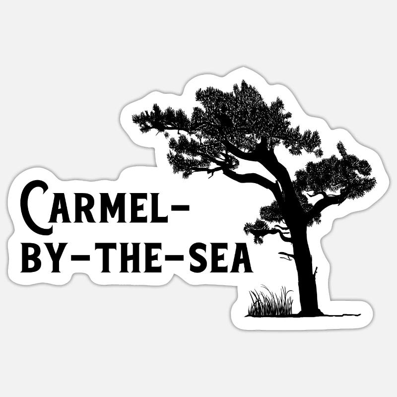 Carmel-by-the-sea Stickers | Unique Designs | Spreadshirt