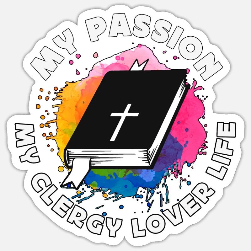 Clergys Stickers | Unique Designs | Spreadshirt