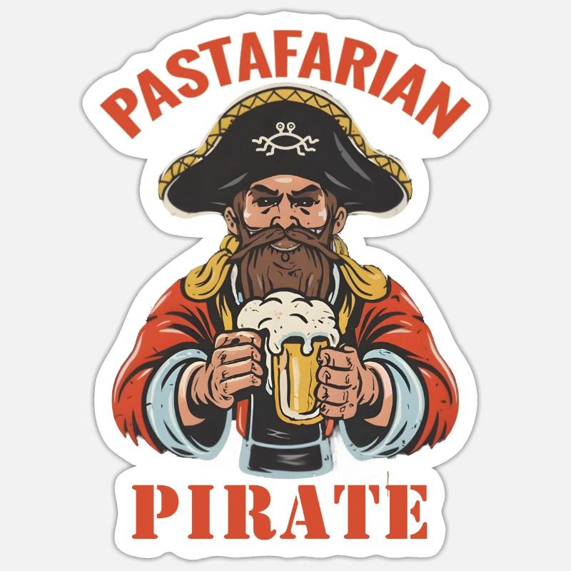 Pastafarianism Stickers | Unique Designs | Spreadshirt