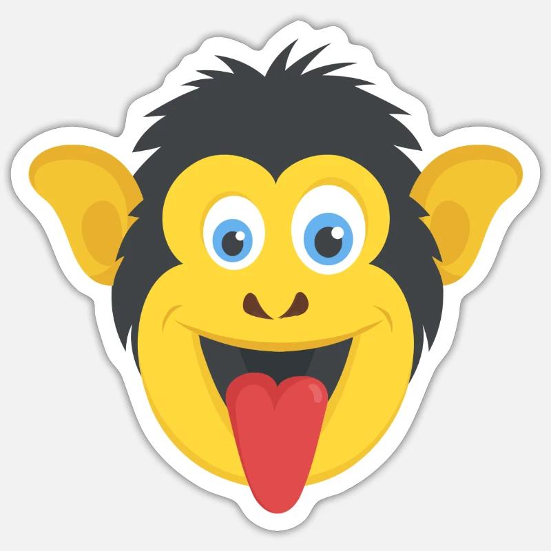 Monky Stickers | Unique Designs | Spreadshirt