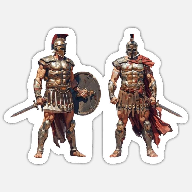 Gladiators Stickers | Unique Designs | Spreadshirt