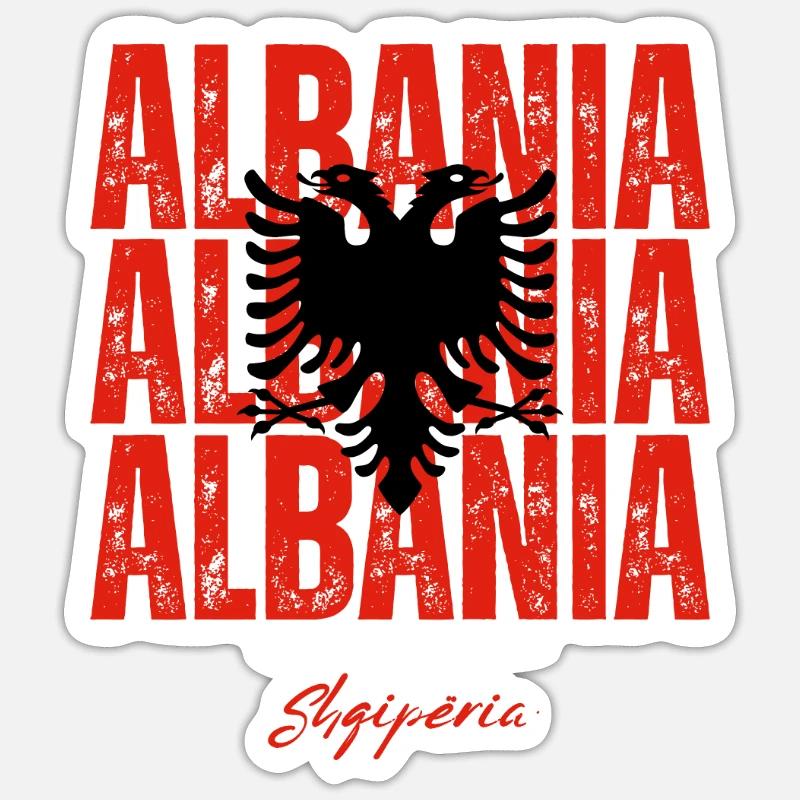 Albanian Stickers | Unique Designs | Spreadshirt