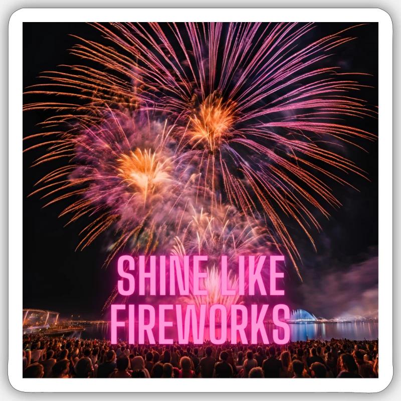 Feuerwerk Stickers | Unique Designs | Spreadshirt