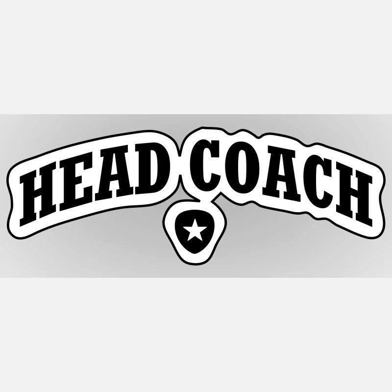 Head Coach Stickers | Unique Designs | Spreadshirt