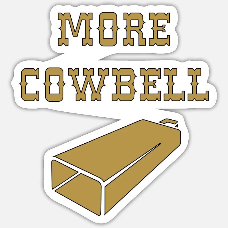 Cowbells Stickers | Unique Designs | Spreadshirt