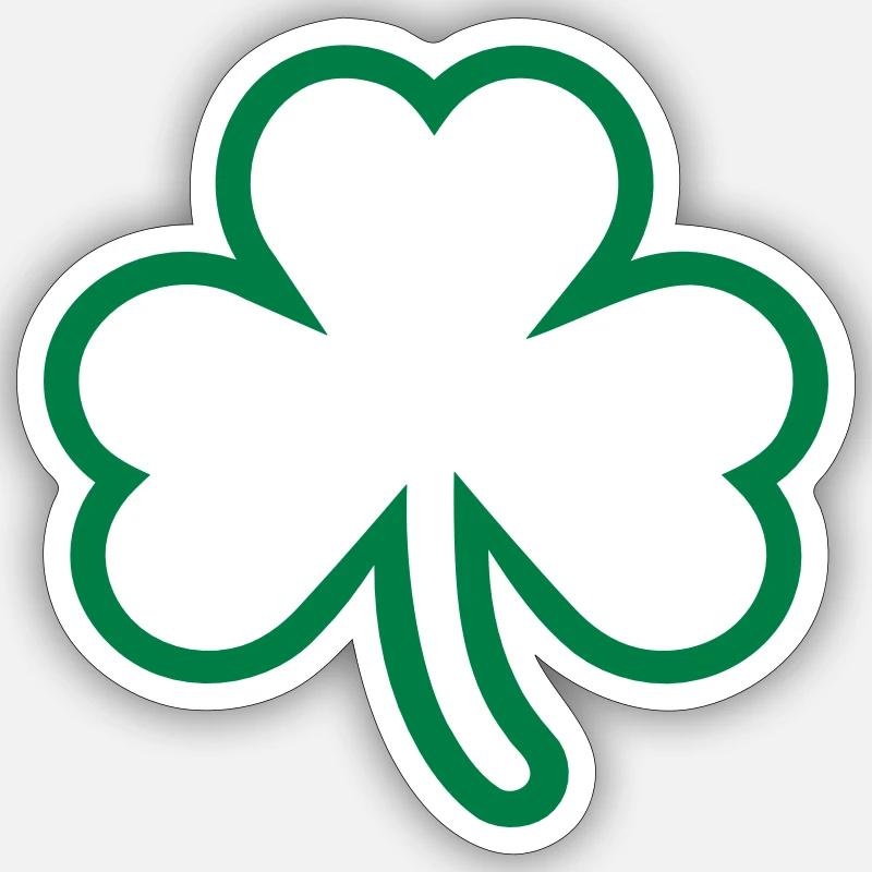 Shamrock Stickers | Unique Designs | Spreadshirt