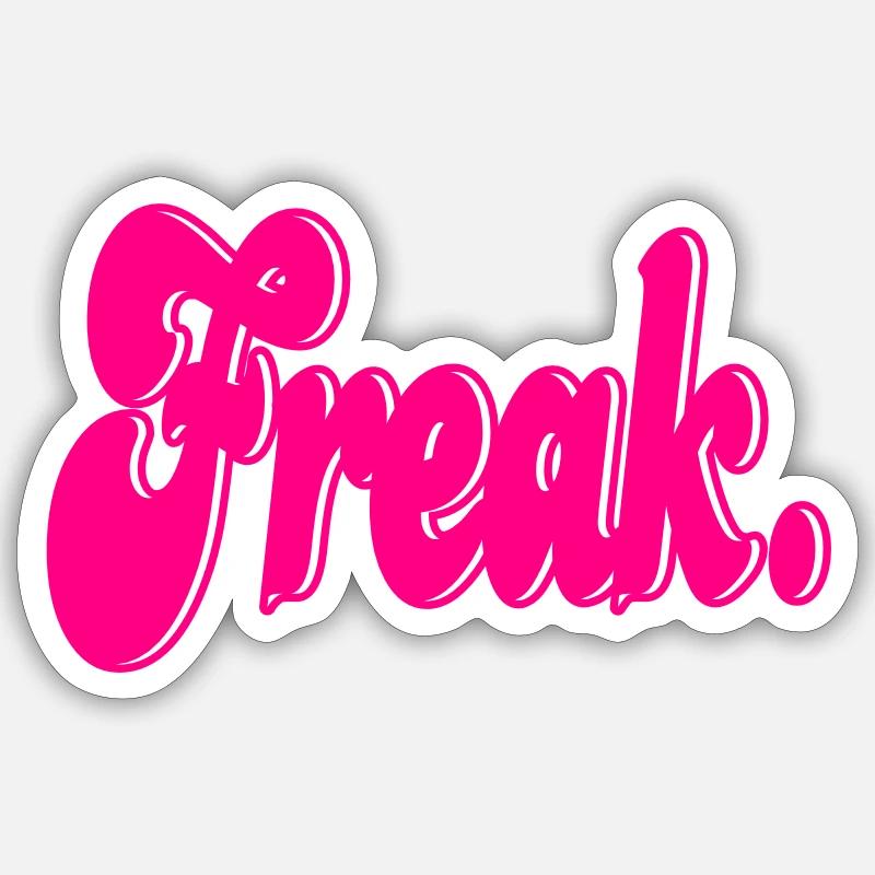 Freaks Stickers | Unique Designs | Spreadshirt