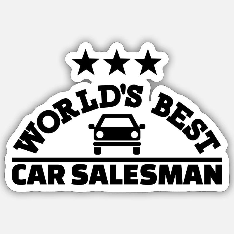 Salesman Stickers | Unique Designs | Spreadshirt