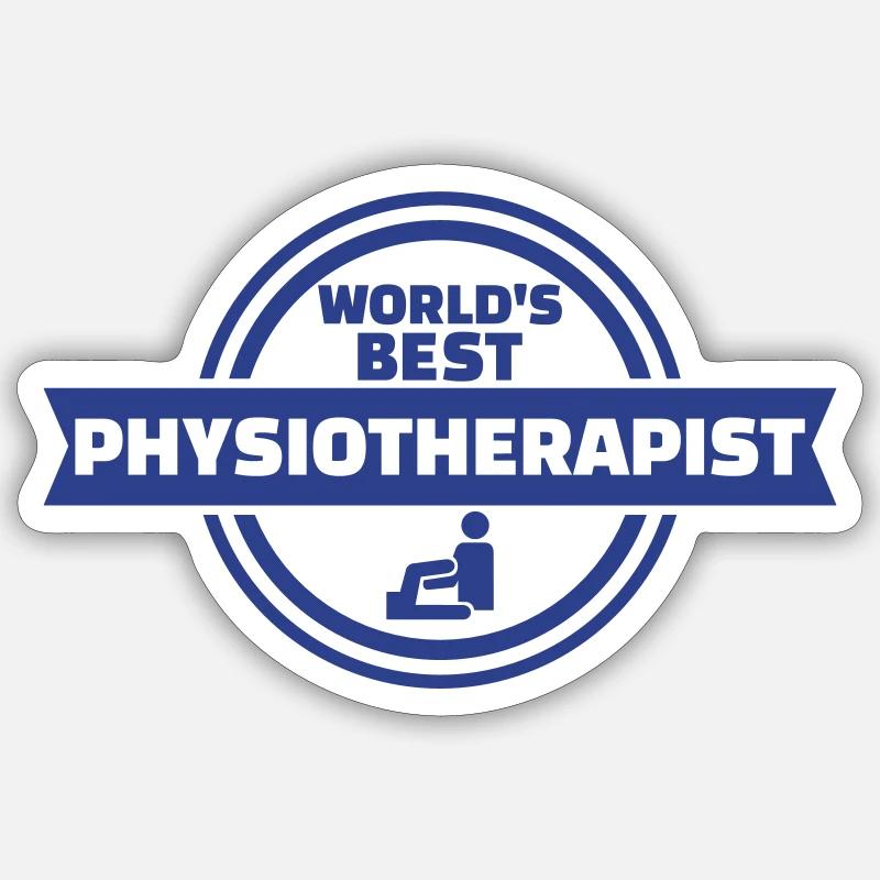 Physiotherapist Stickers | Unique Designs | Spreadshirt