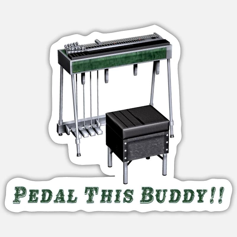 Pedal Stickers | Unique Designs | Spreadshirt