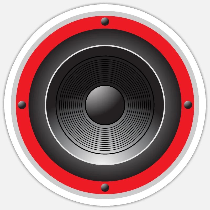 Speakers Stickers | Unique Designs | Spreadshirt
